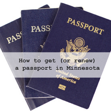 How to get (or renew) a passport in Minnesota